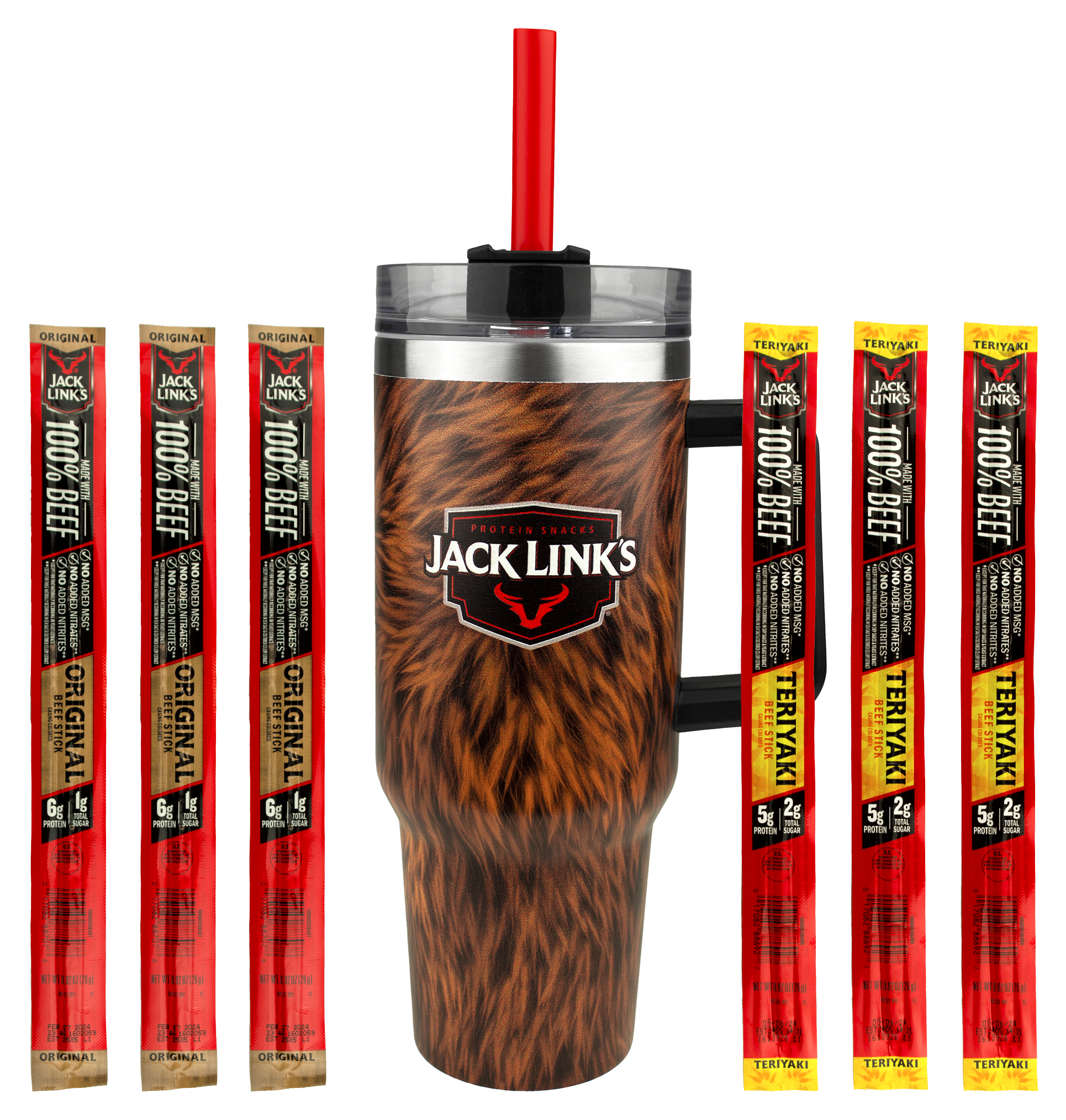 Jack Link's Furry Sasquatch Tumbler and Beef Sticks | Cabela's